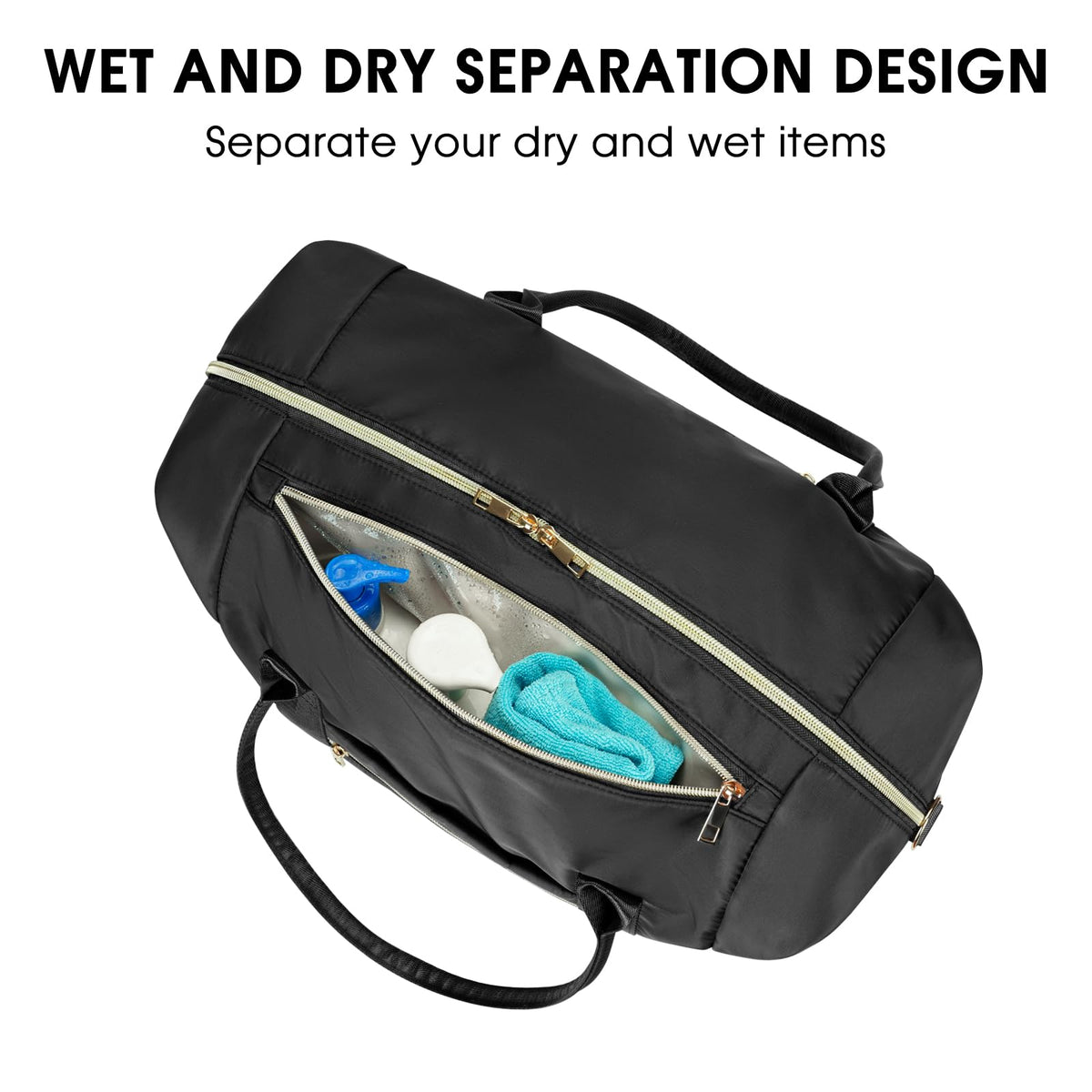WANDF Carry-on Luggage Spirit Airlines Personal Item Weekend Bag