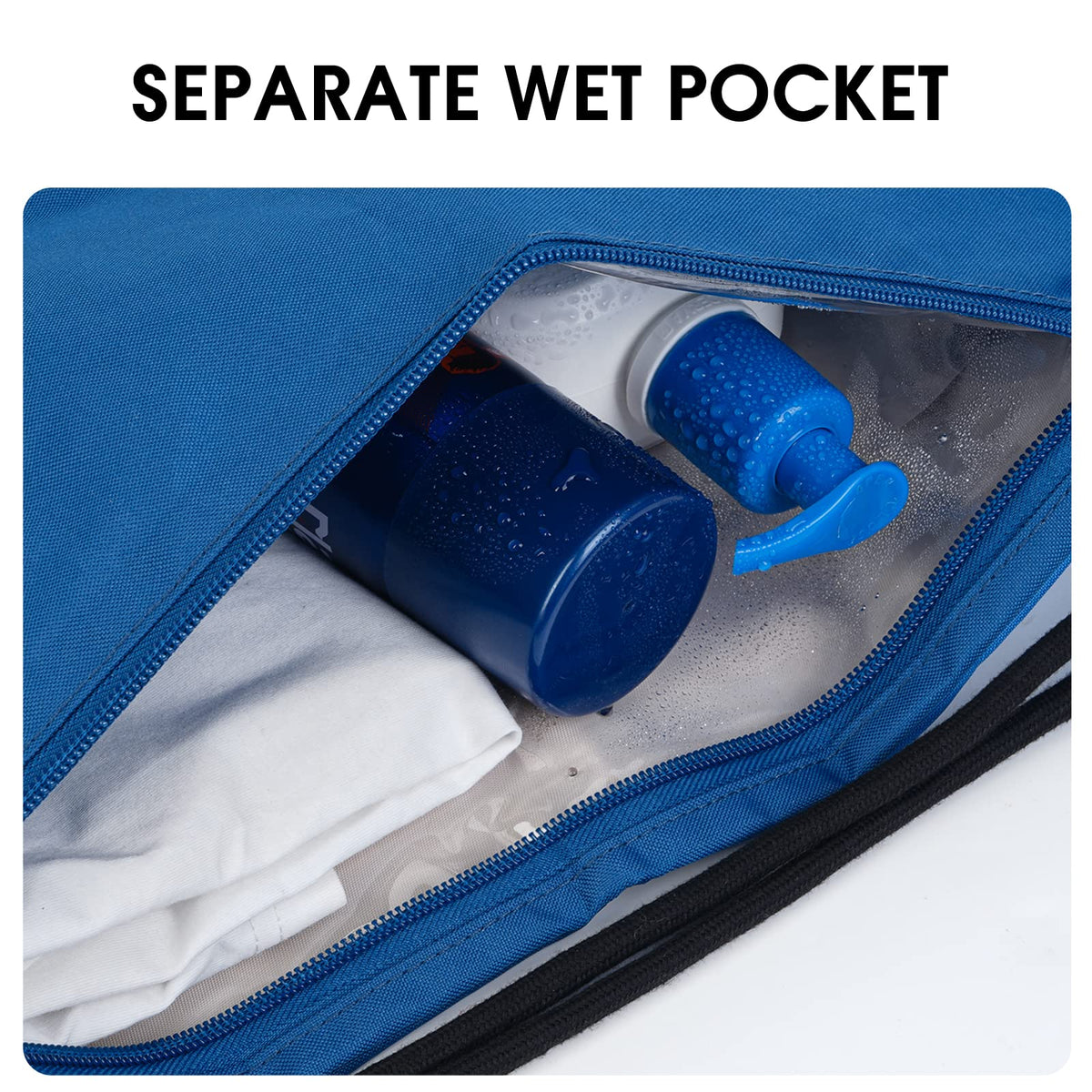 Gym Drawstring Backpack with Wet Compartment